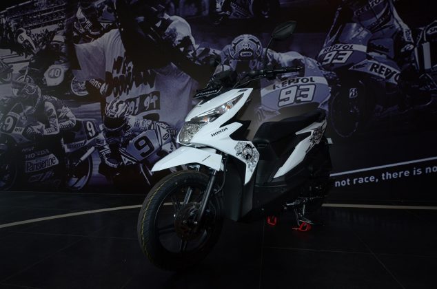 Warna Baru Honda BeAT Street White eSP Meluncur dari Kemayoran