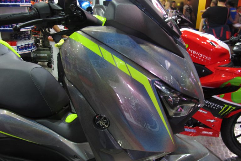 Yamaha XMax Modifikasi Bunglon Dibanderol Rp 61,5 Juta di JFK 2017