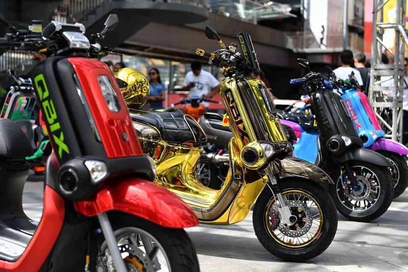 Kontes Yamaha QBIX Custom Made Battle 2017 dalam Galeri Foto