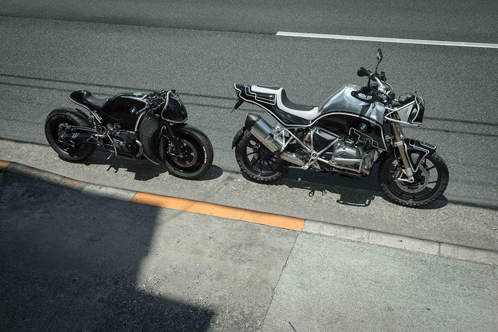 motor custom BMW R1200GS gahar dari Cherry’s Company buat touring