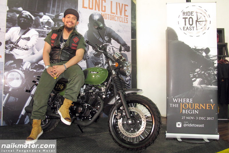 Dede Edun Road Captain Ride to East: Where The Journey Begin