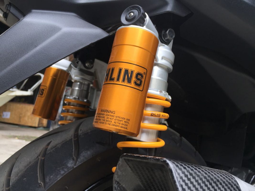 Modifikasi Yamaha Xmax, Iconic Bike Ohlins Indonesia