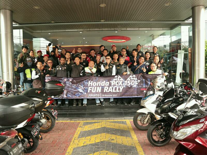 Honda PCX Fun Rally Cara Menikmati Keindahan Kota Jakarta