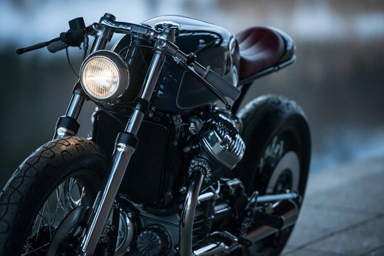 Honda GL400 Cafe Racer Wedge Motorcycle, Custom Bike Domestik Terbaik