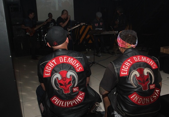 Eight Demons MC Charter Bandung Gelar Patch Party