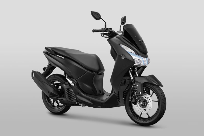 Yamaha Lexi Warna Hitam Doff, Jadi Sangar dan Makin Macho