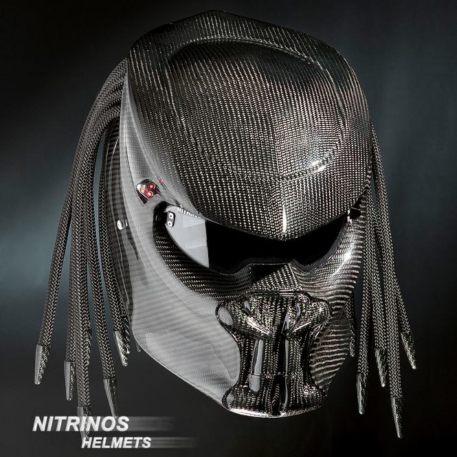 Ini Helm Predator dengan Patent dan Bisa Customized