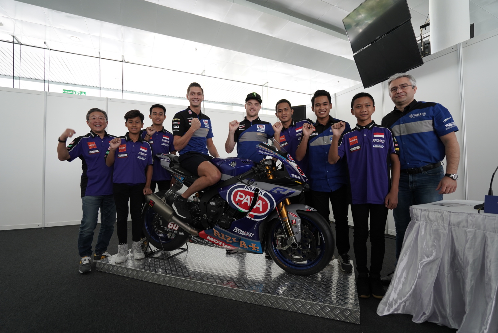 Tahun kedua di WSBK, Logo 'Semakin Di Depan' Tambah Gede!