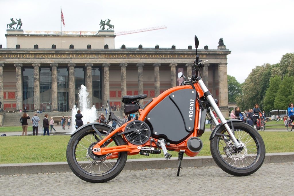 Sepeda Motor Listrik eROCKIT Untuk Kaum Urban Buatan Jerman