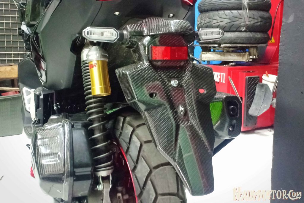 Body Part Carbon ADV150 dari Kabon Part Buat Tampil Elegan