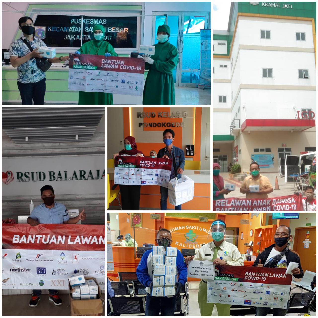 Relawan Anak Bangsa Kembali Donasikan APD ke RS