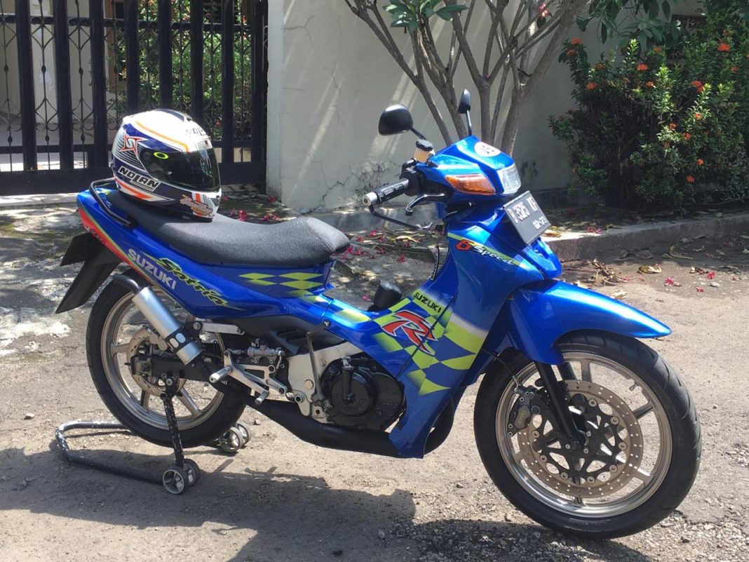 Upgrade Satria 120R , Tampang Sih Standar-standar Saja