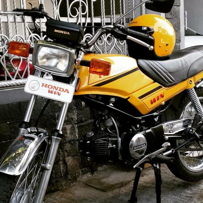 harga honda win 100 melambung, karena banyak diburu