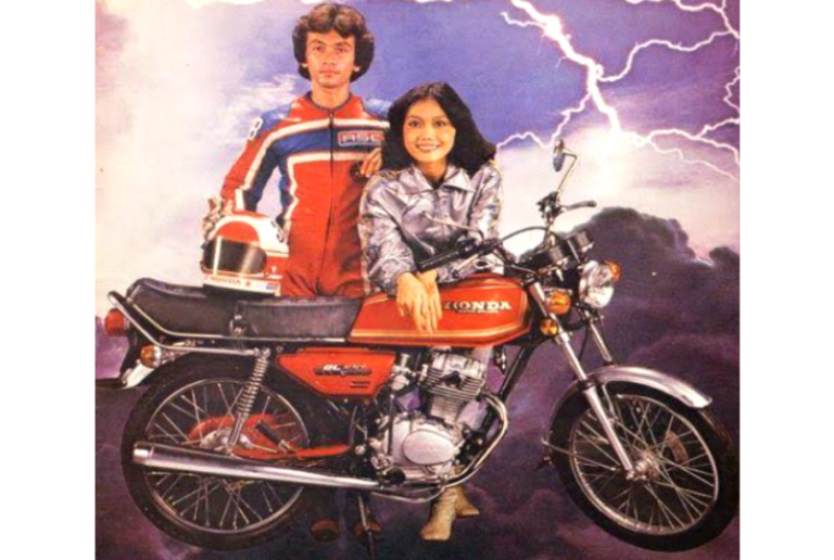 Honda GL100, menerobos desain dan teknologi baru