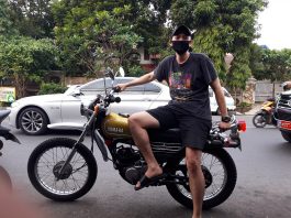 Yamaha DT100A yang Super Langka di Indonesia Dirakit Oleh Gondzeco