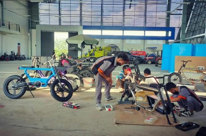 Sepeda Listrik Asal Lombok Yang Sudah Mendunia,