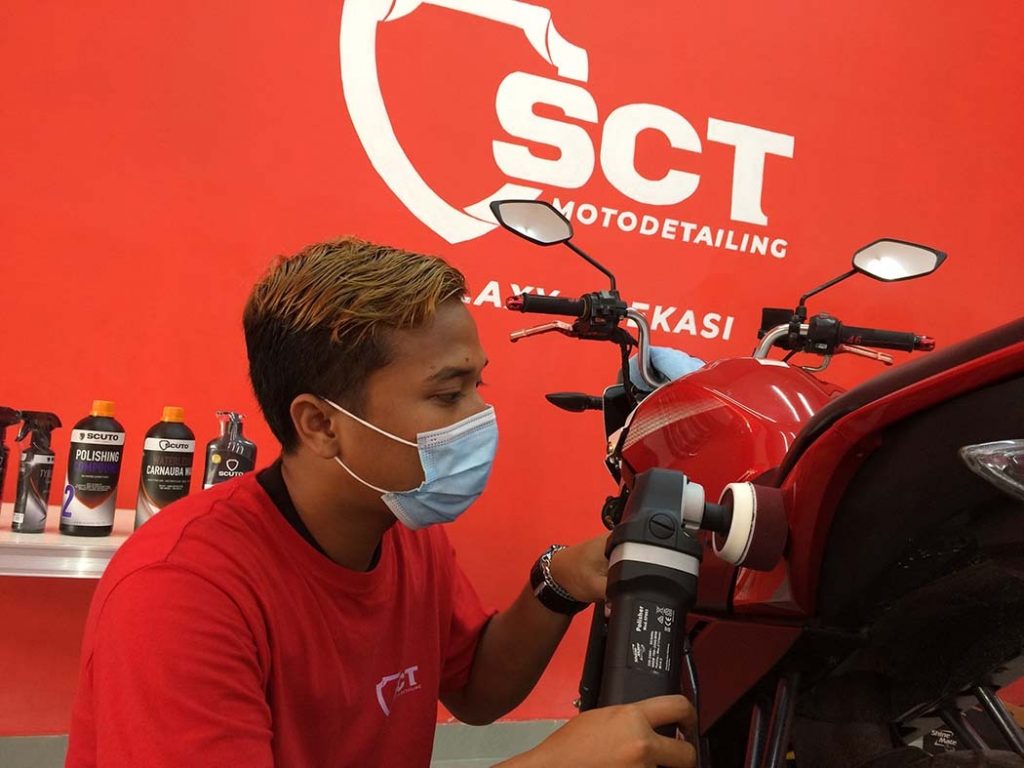 Layanan SCT Galaxy Bekasi Komplit Mulai dari Cuci, Detailing, Coating
