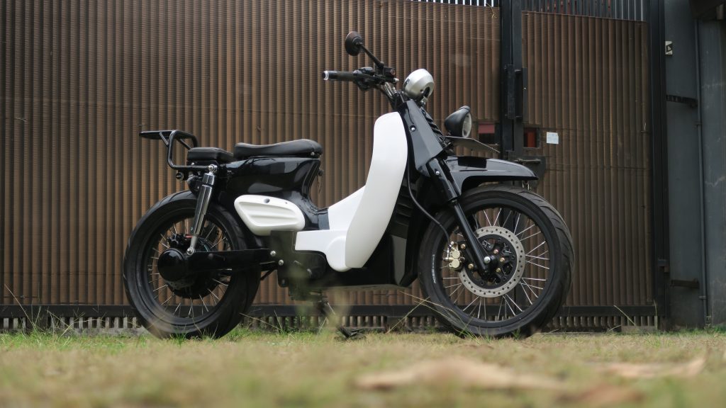 Electric Super Cub Buatan Bengkel Insan Motor Bekasi