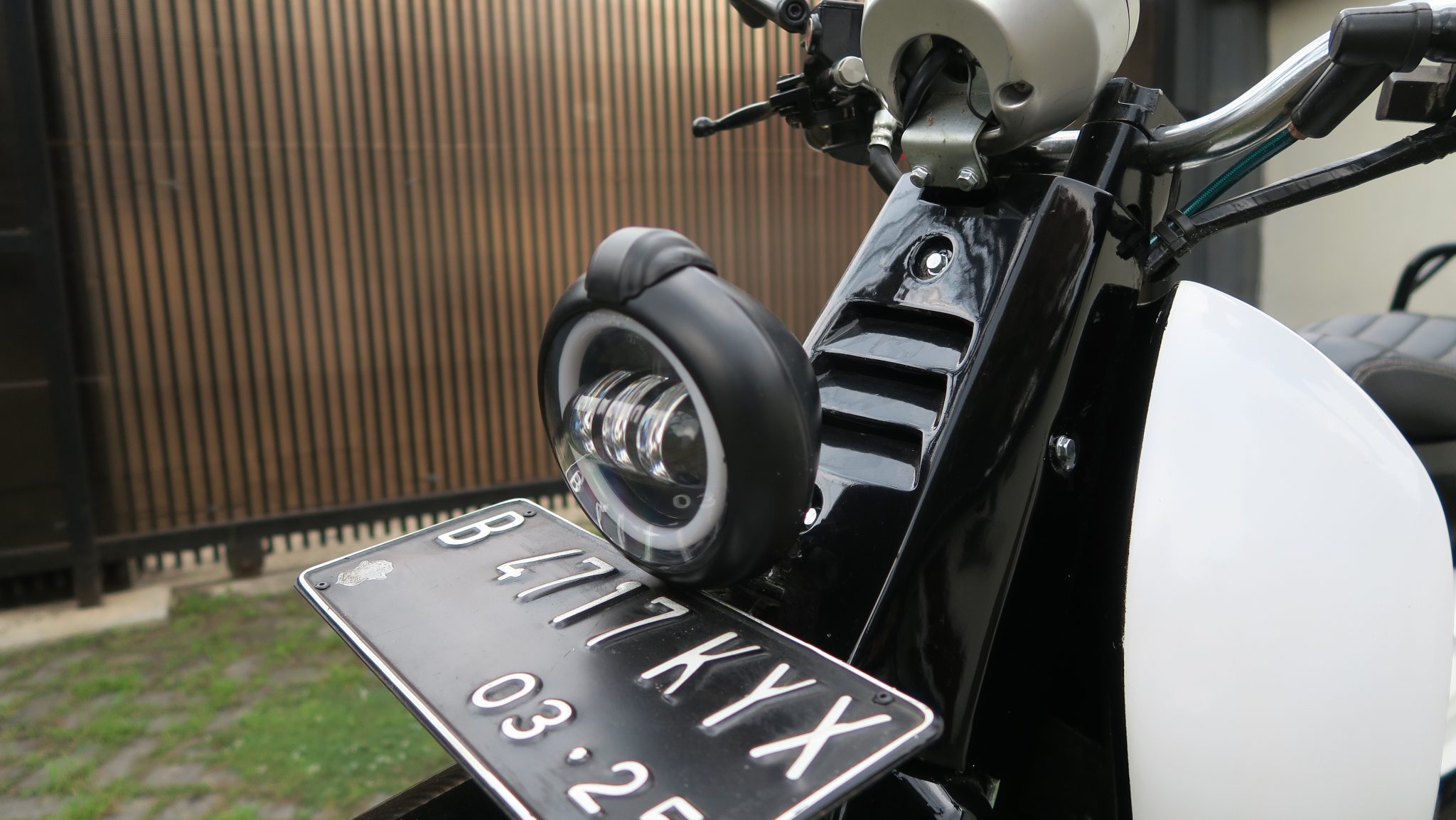 Electric Super Cub Buatan Bengkel Insan Motor Bekasi