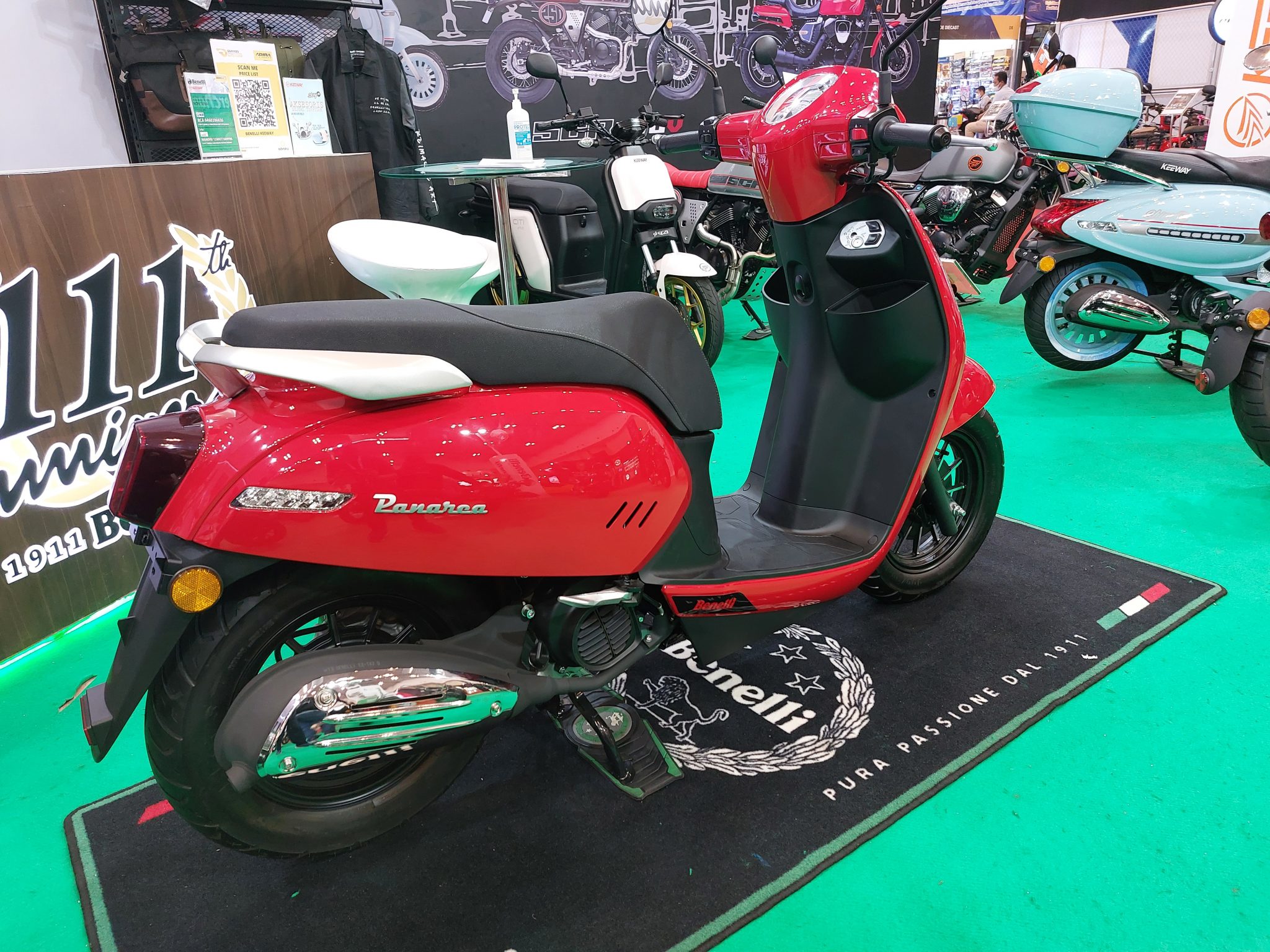Benelli Keeway Raup 58 SPK, 20 Unit Panarea Limited Edition RED Ludes