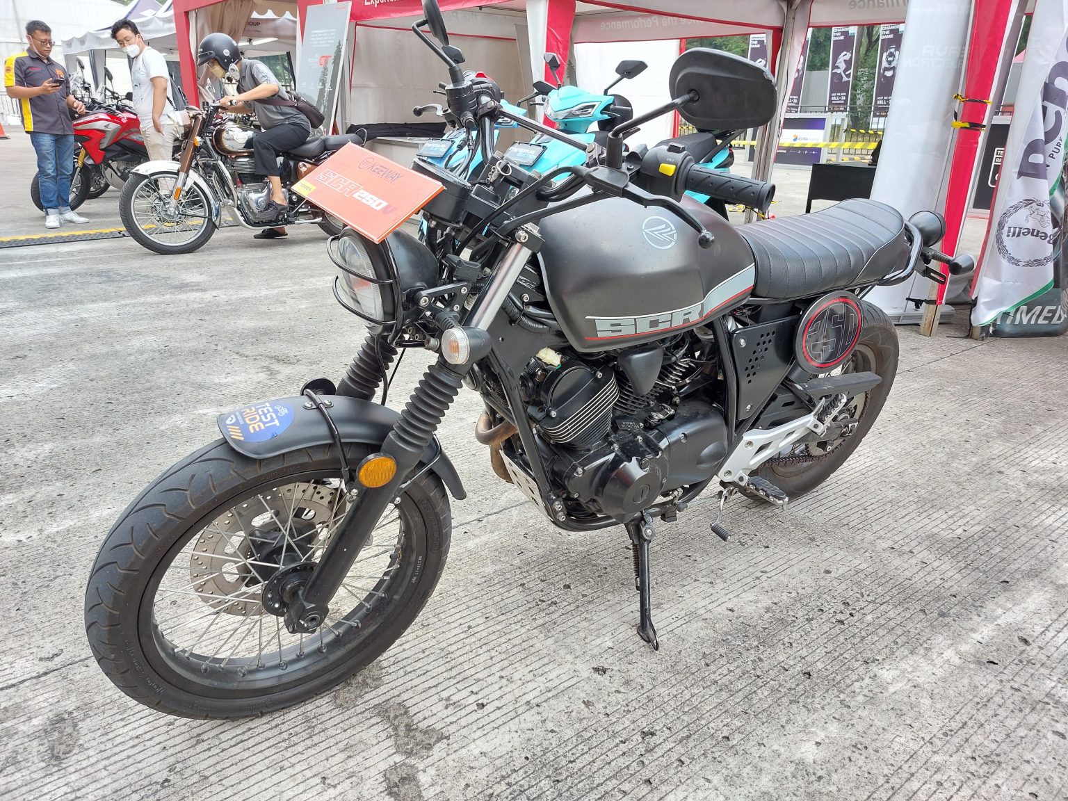 Keeway SCR 250V, Motor Retro 2 Silinder yang Siap Jadi Perhatian Publik