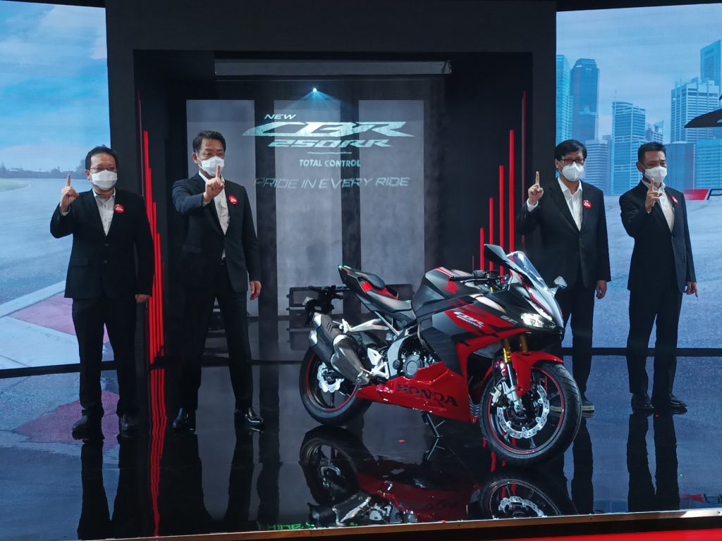 Honda New CBR250RR 2022 Diluncurkan, Tenaga Bertambah