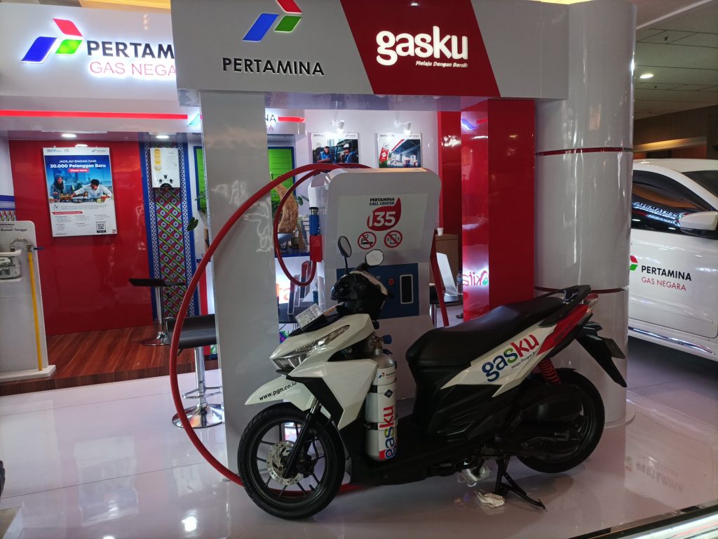 Konversi Sepeda Motor BBG, Lebih Hemat Rp5 Juta