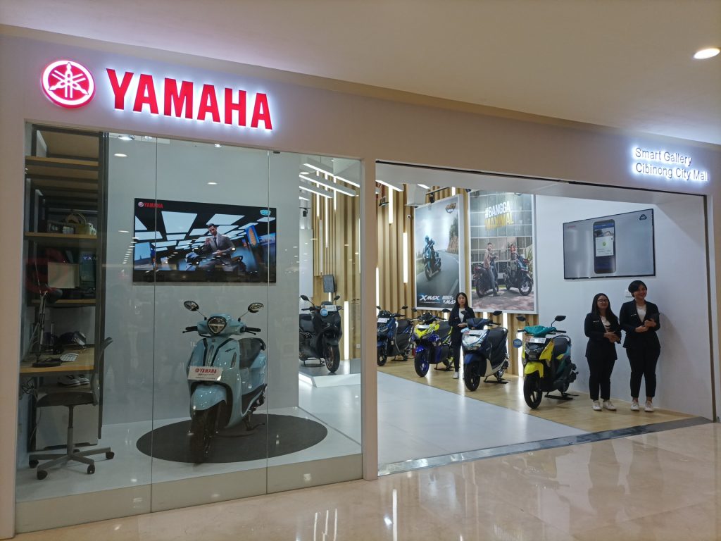 Shopping Sepeda Motor di Mall, Yamaha Hadirkan Smart Gallery di ...