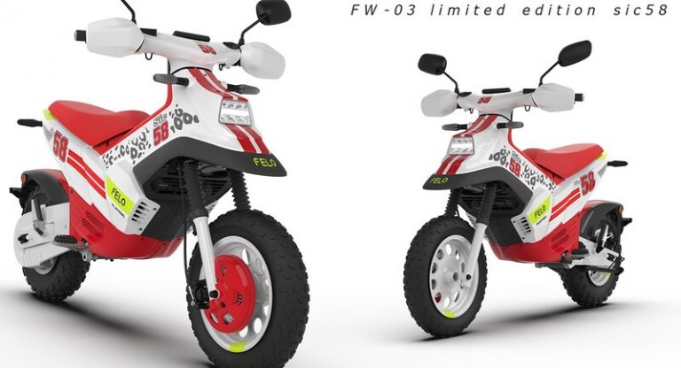 Felo FW03, Skuter Listrik Berdesain Mirip Honda Cub EZ90 Pakai No ...