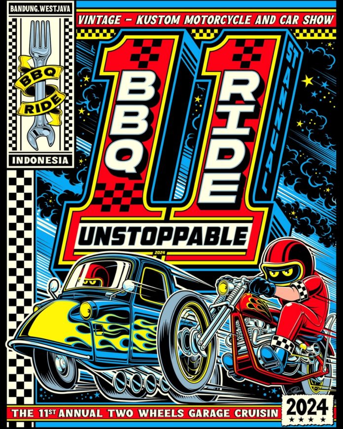 BBQ Ride 2024 Unstoppable: Melaju dengan Minibike Attack