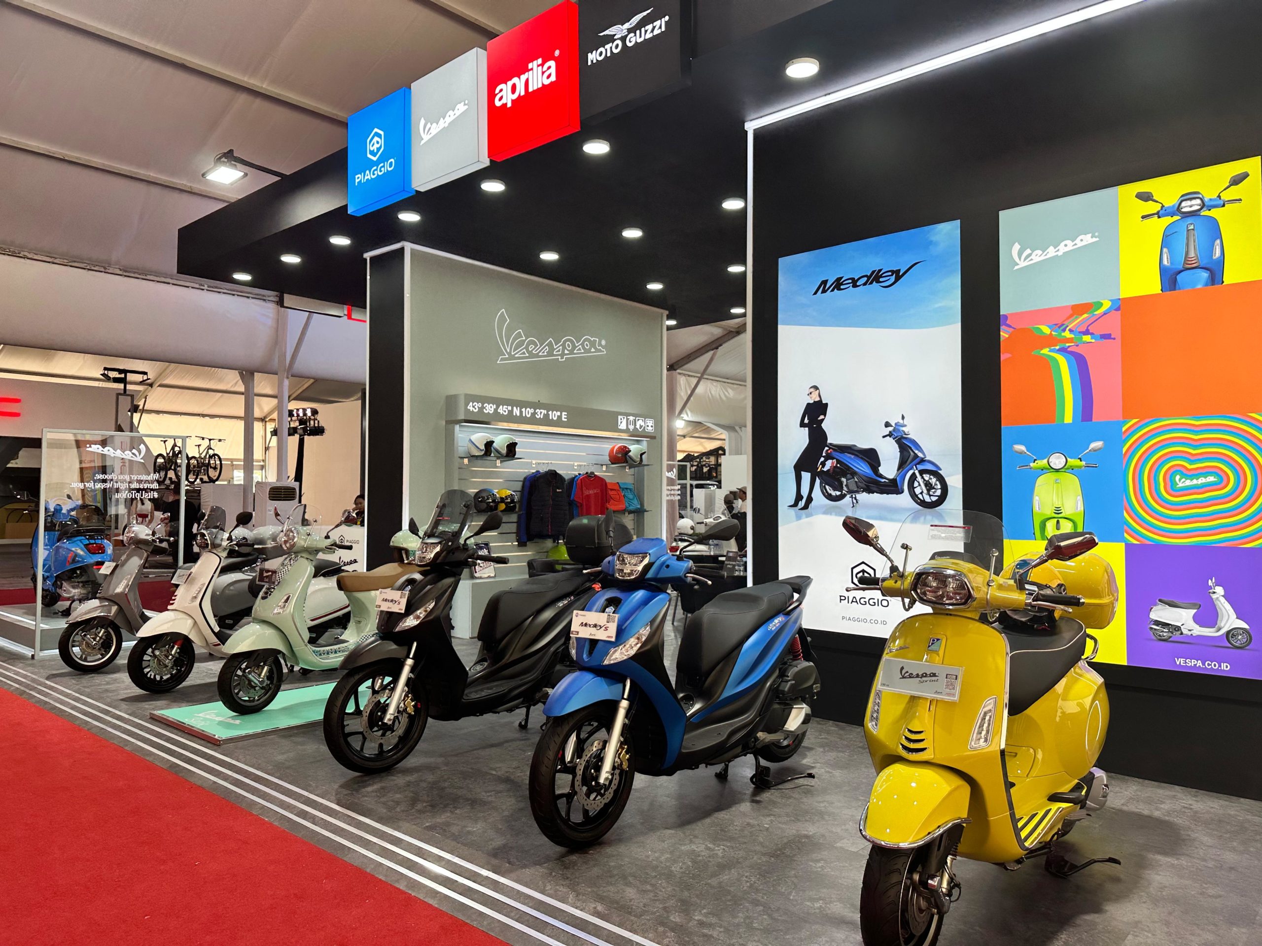 Vespa Primavera dan Vespa Sprint Baru Dijual di GIIAS 2024