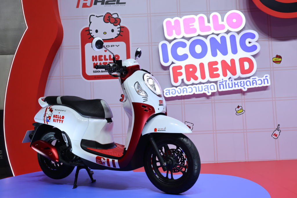 Honda Scoopy Hello Kitty Edisi Spesial Rilis, Gemas Tapi Terbatas