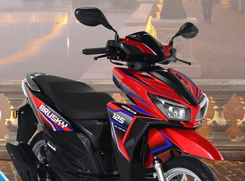Kawasaki Brusky 125 Rilis, Motor Matic Murah dari Geng Hijau!