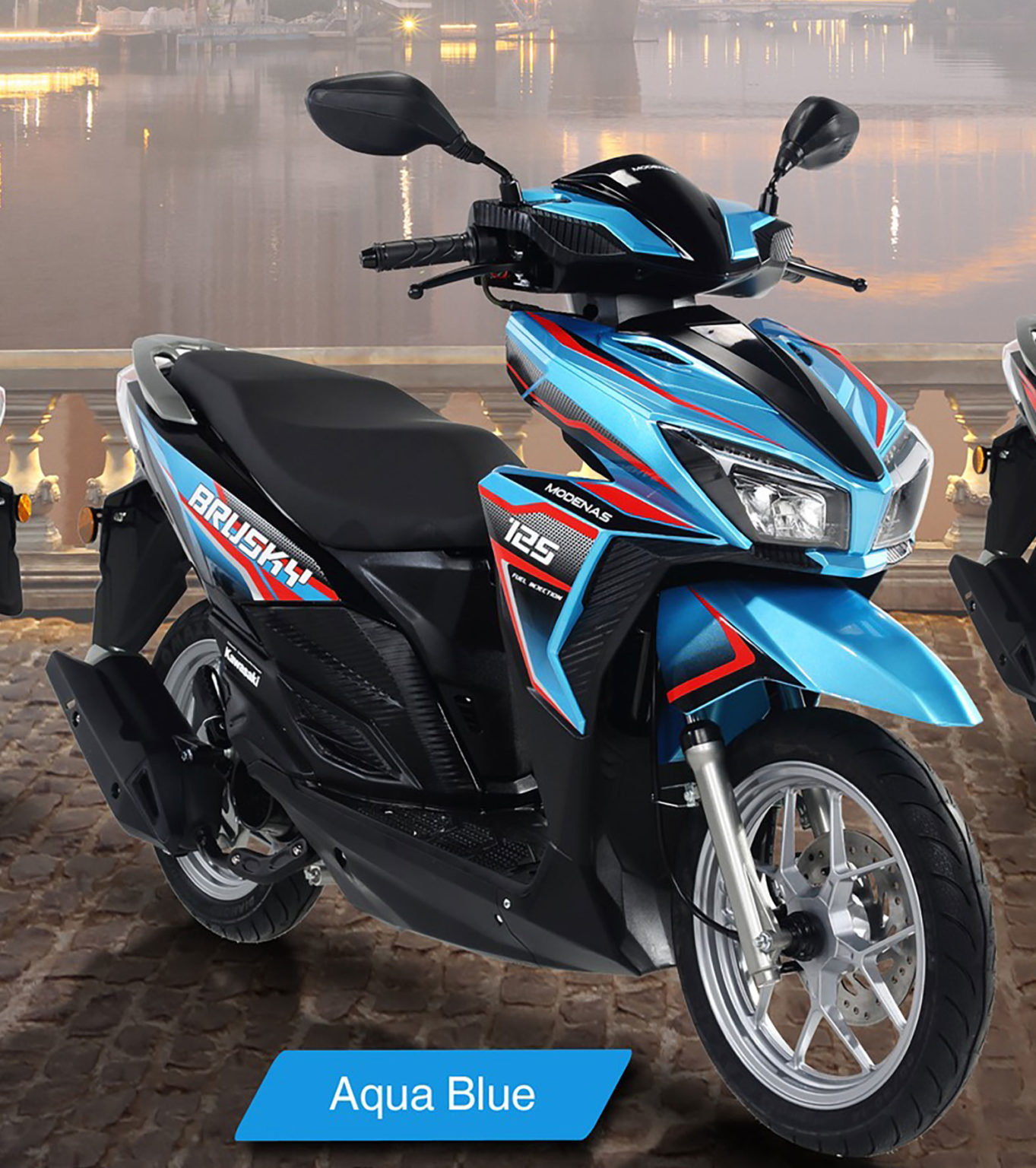 Kawasaki Brusky 125 Rilis, Motor Matic Murah dari Geng Hijau!