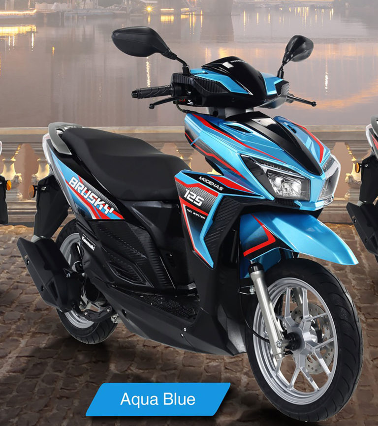 Kawasaki Brusky 125 Rilis, Motor Matic Murah dari Geng Hijau!